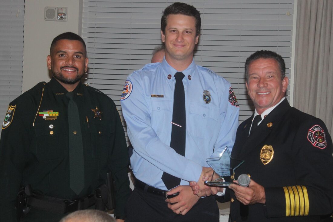 One year later, officer and EMT reunite at East Lee gala | News, Sports ...
